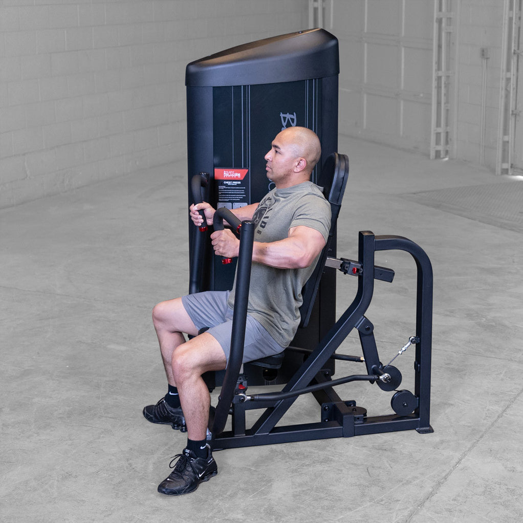 Body-Solid Pro Clubline S2CPX Series 2 Chest Press — Change Speed Running
