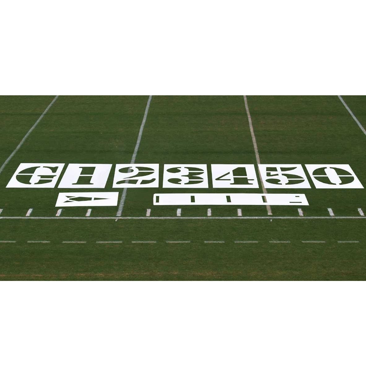 Fisher Athletic Pro Style Stencil Set 4600 — Change Speed Running
