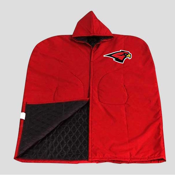 Fisher Athletic Quilted Sideline Cape — Change Speed Running