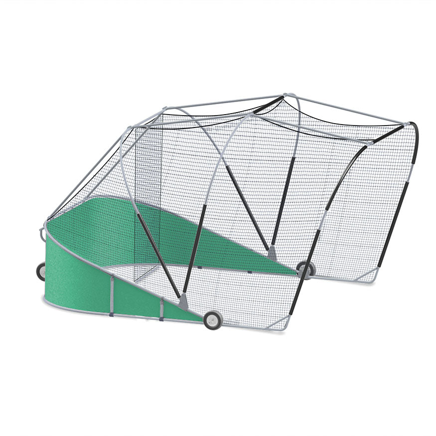 Jaypro Sports Bomber Pro Batting Cage BBGS-18 — Change Speed Running