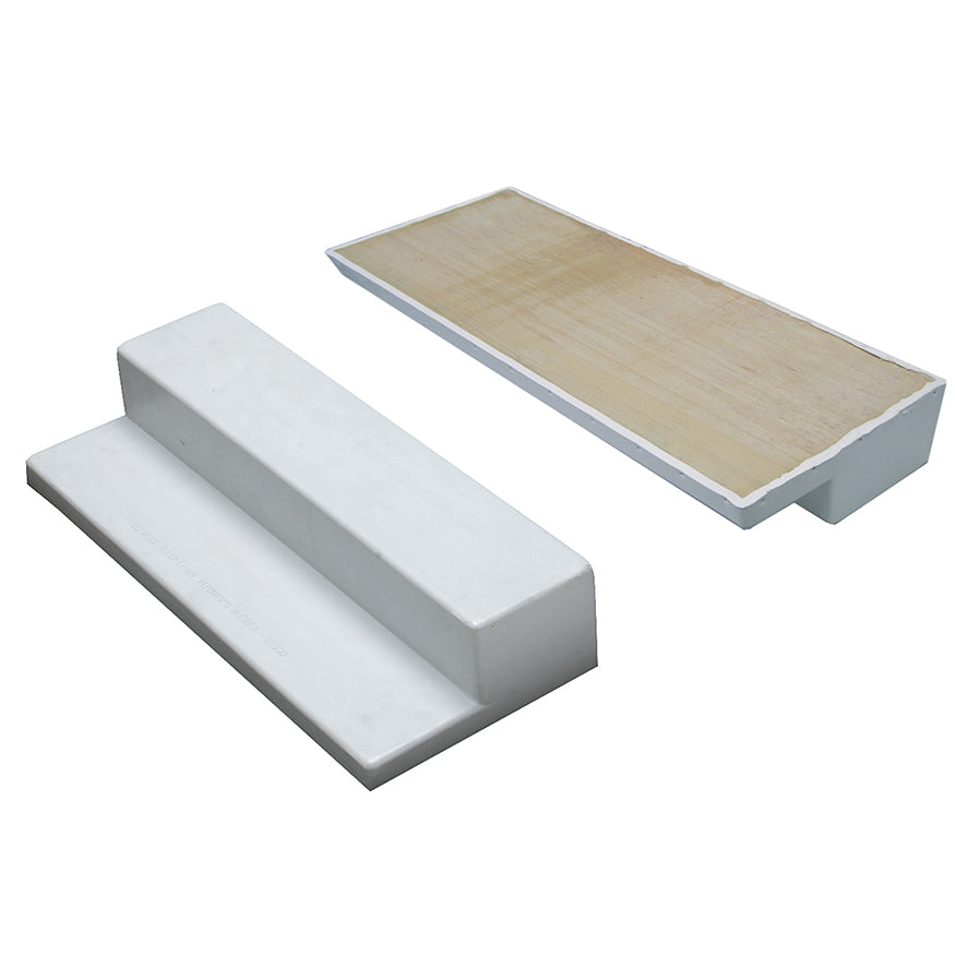 Jaypro Sports Official 24 in. Wood-Filled Step Down Pitching Rubber PR ...