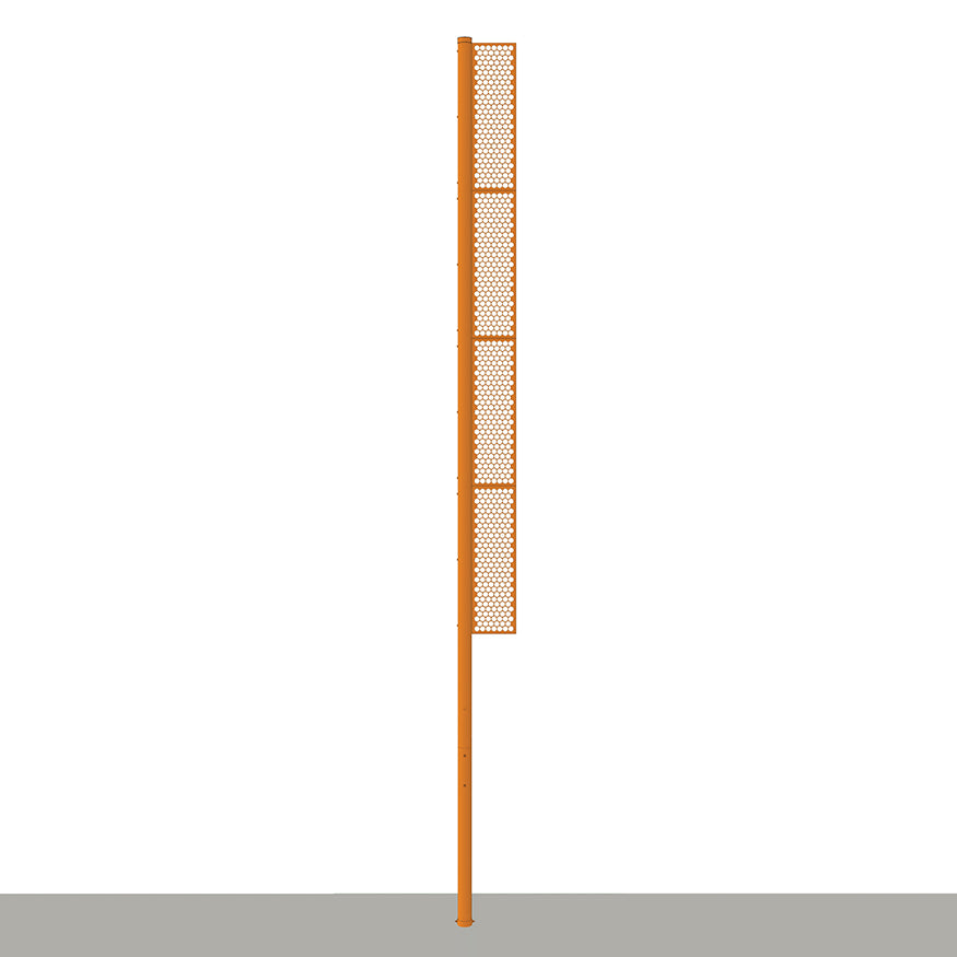 Jaypro Sports Professional 30 ft. Surface Mount Softball Foul Pole SBF ...
