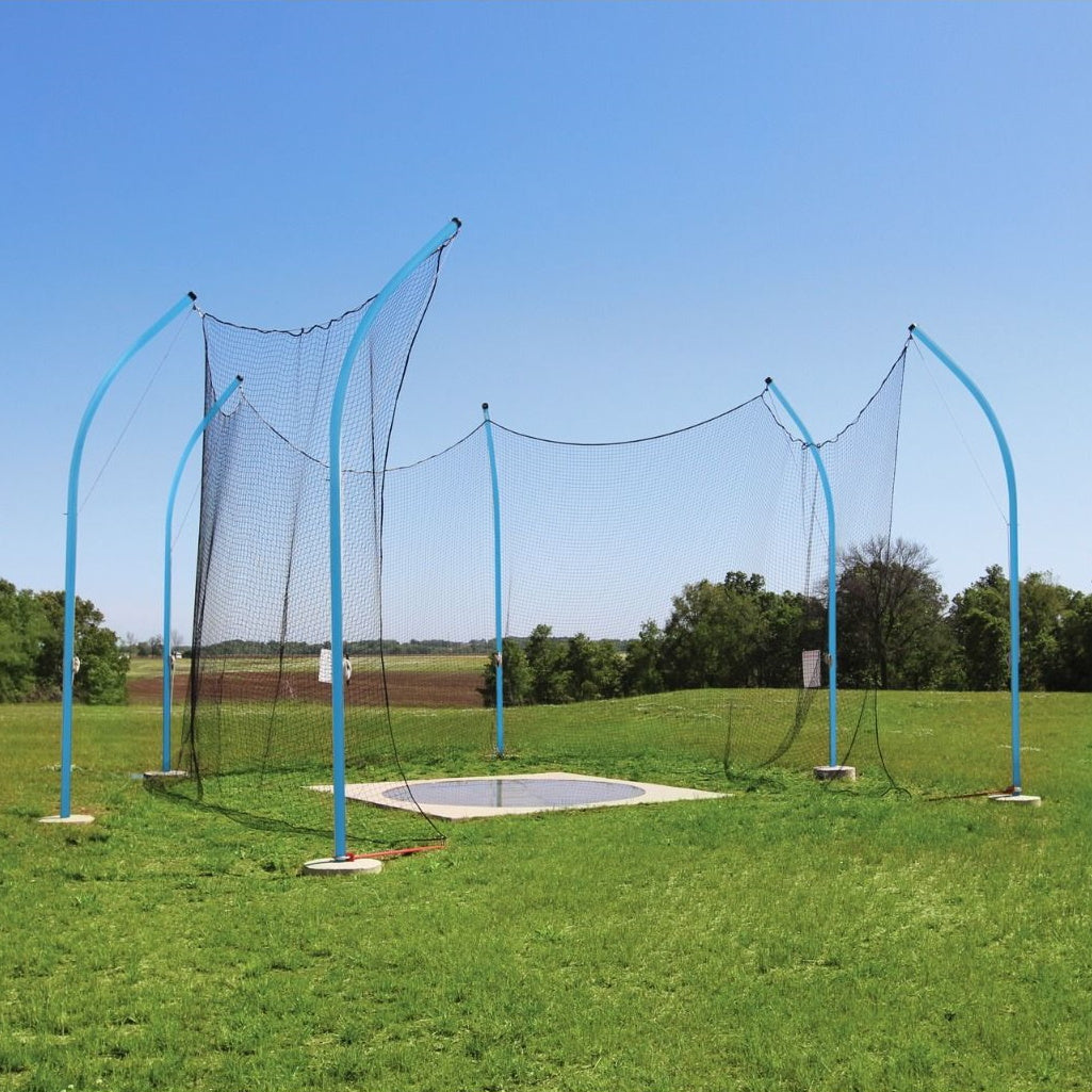 Gill Athletics High School Aluminum Discus Cages; 6 Pole 8010C — Change ...