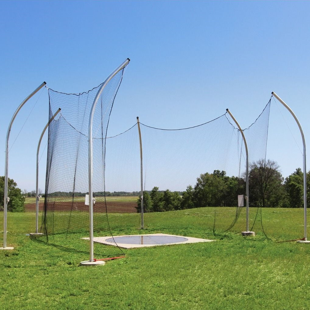 Gill Athletics High School Aluminum Discus Cages; 7 Pole 8020C — Change ...