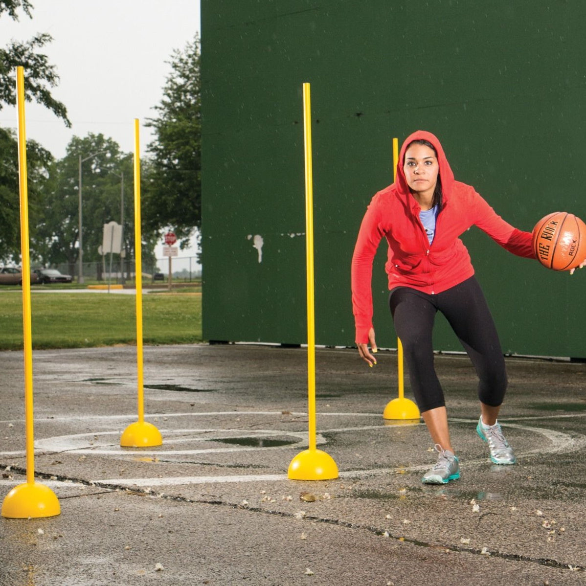 Gill Athletics Agility Poles TA1850 — Change Speed Running
